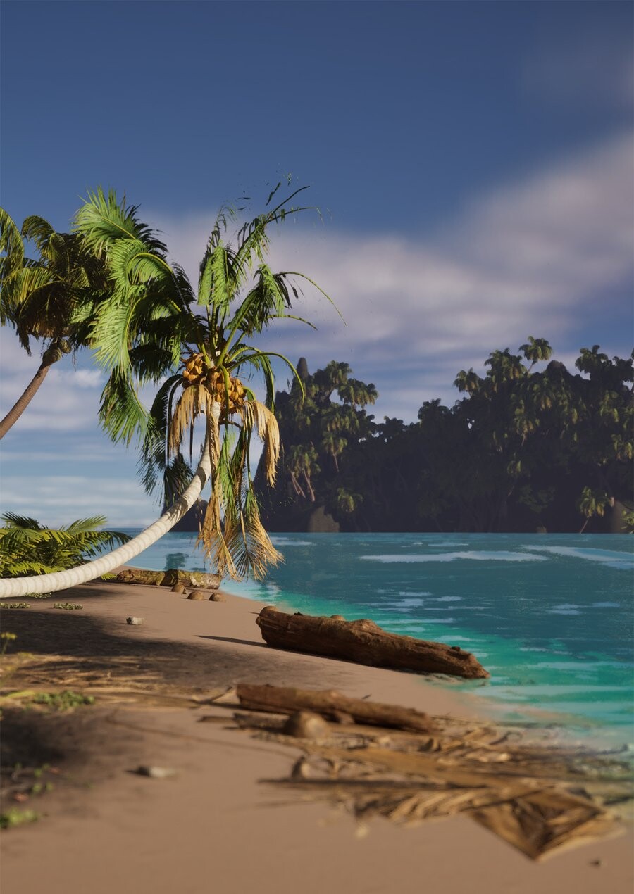 ArtStation - Lost Island on UE
