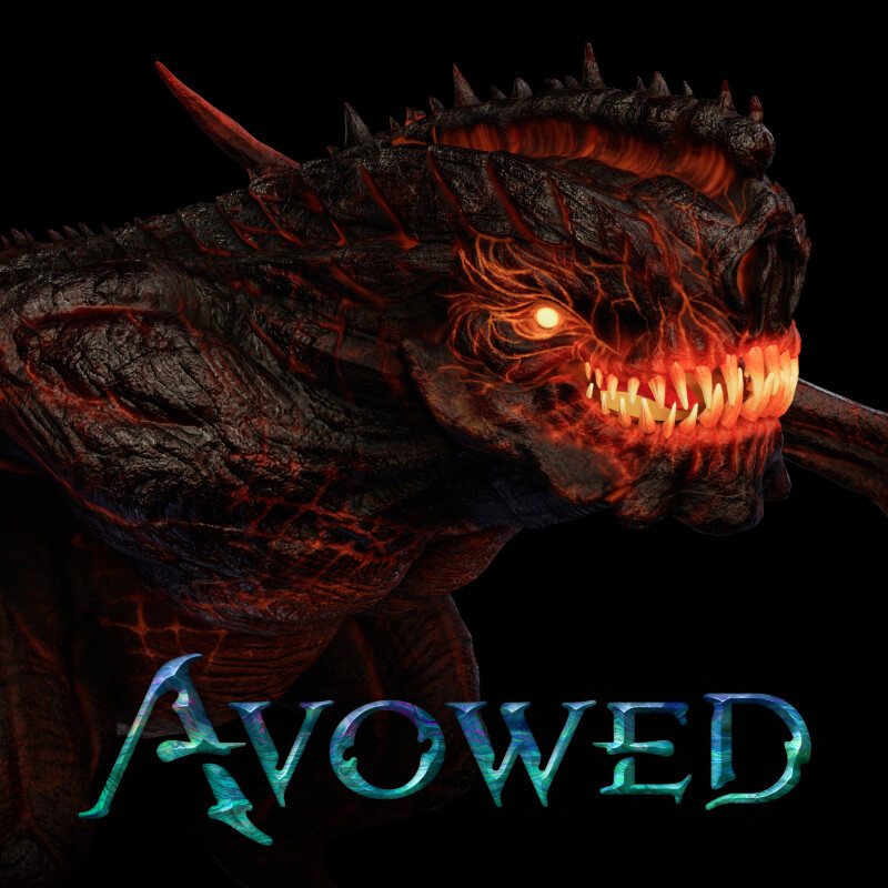 ArtStation - Monster for Avowed