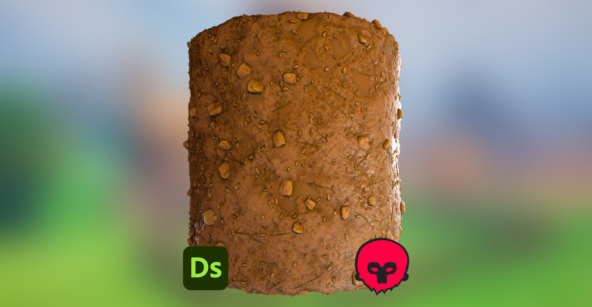 ArtStation - Stylized Dirt Path