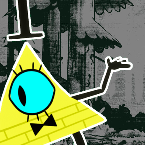 ArtStation - Bill Cipher 3d Blender