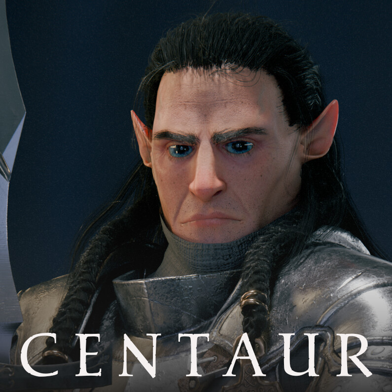 ArtStation - Centaur "Metal Armor"