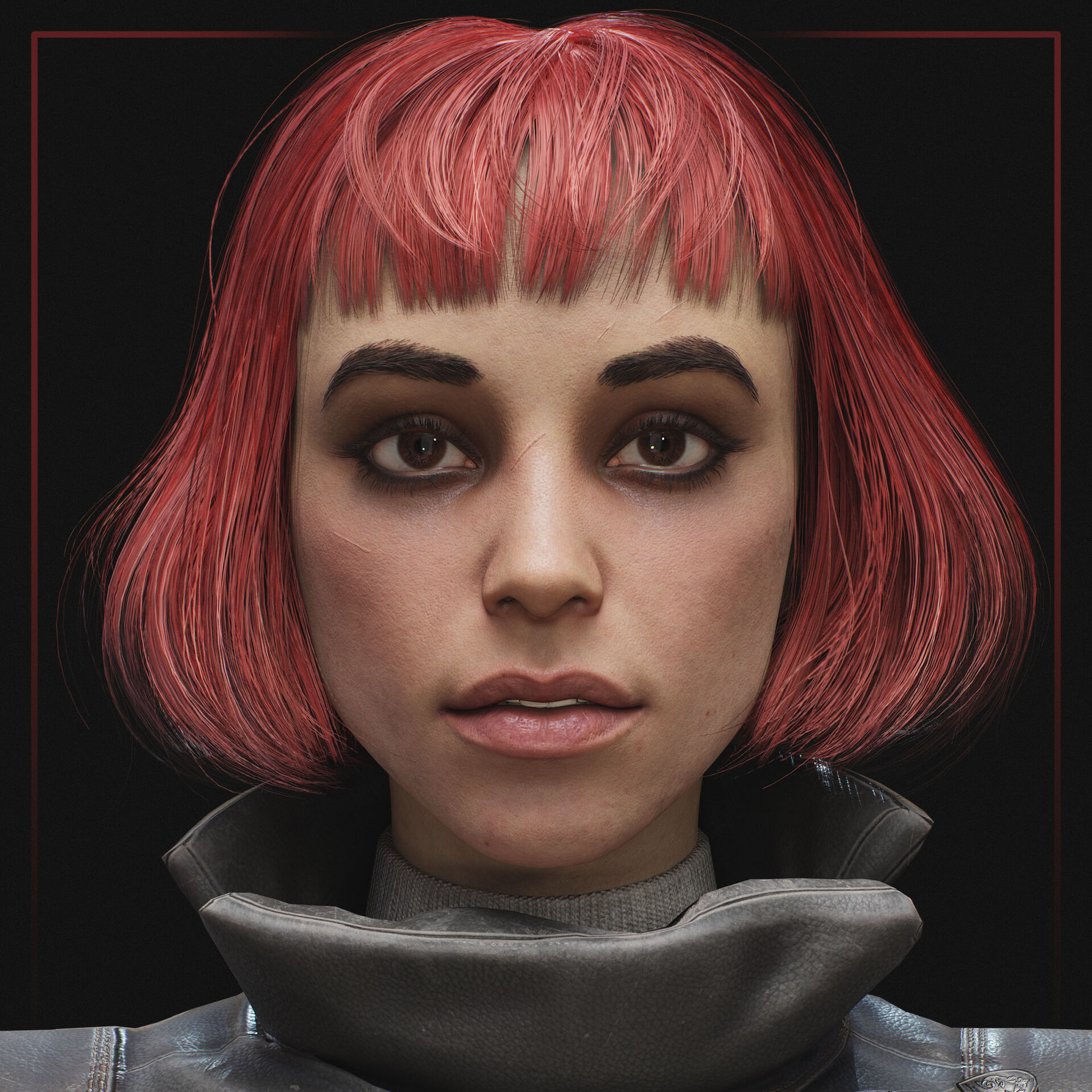 ArtStation - Guard girl