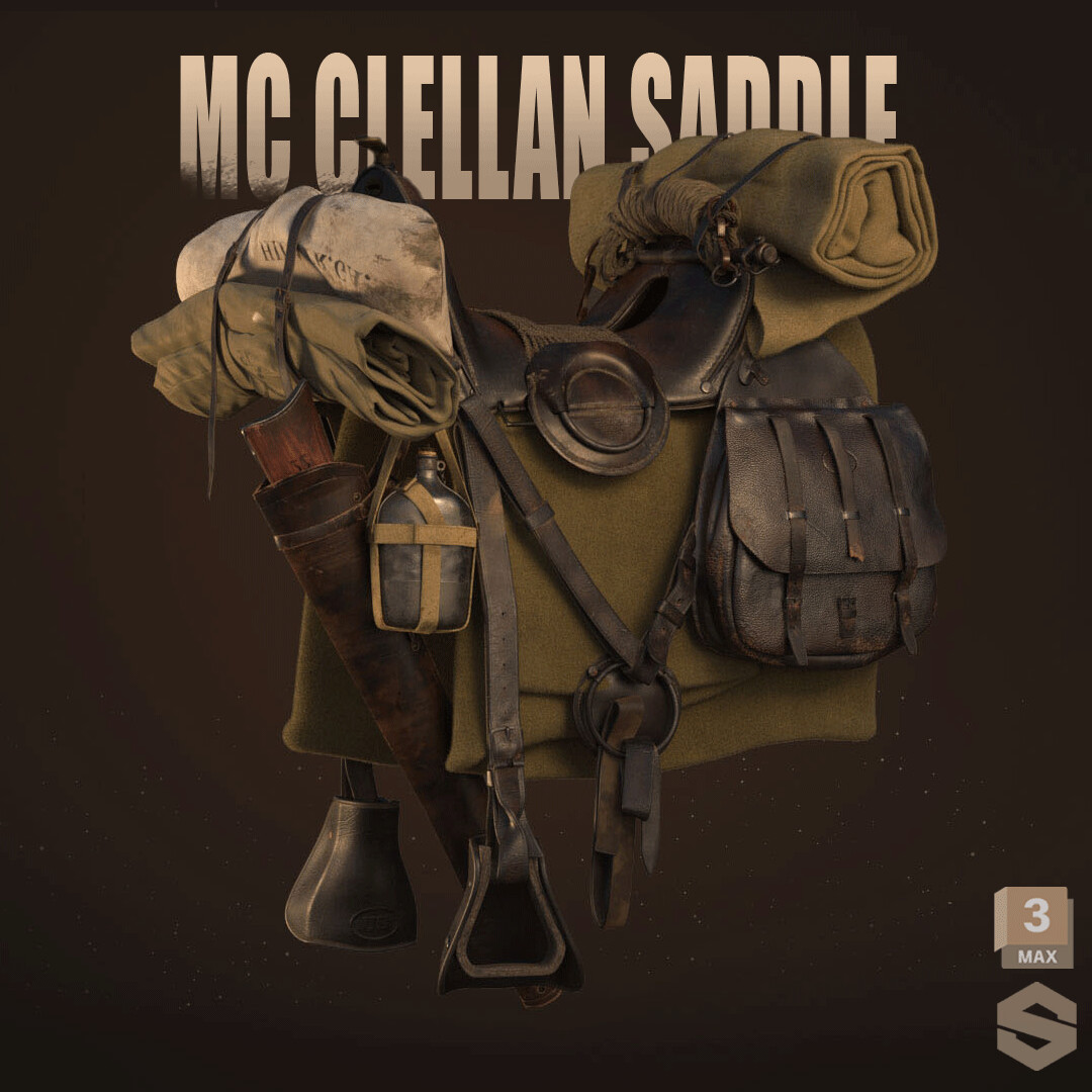 ArtStation - McClellan Saddle