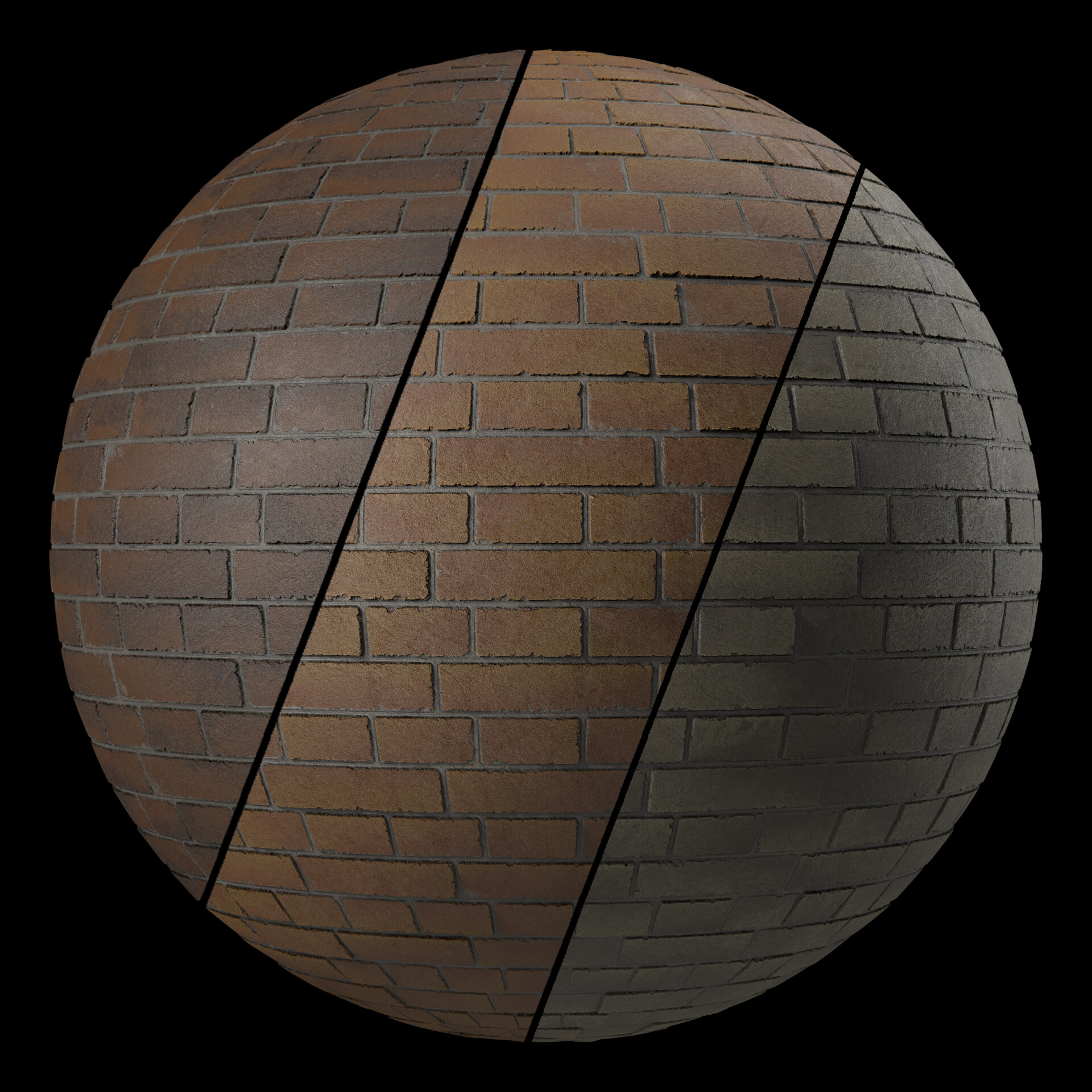 ArtStation - Brick Wall Materials 99- Brick Tiles - Sbsar|Pbr|4k|Seamless