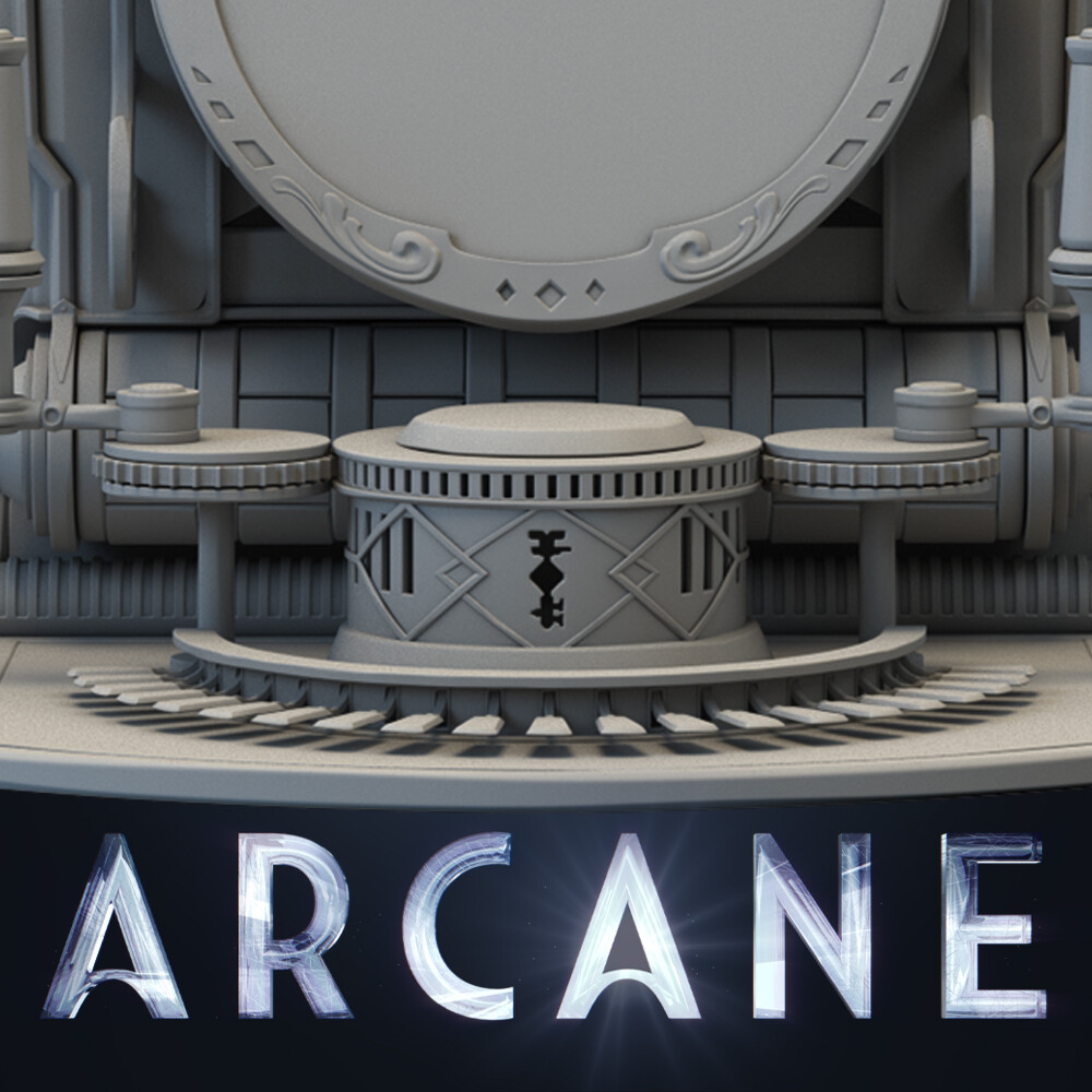 ArtStation - ARCANE S2 - Kiramman Archive Machine