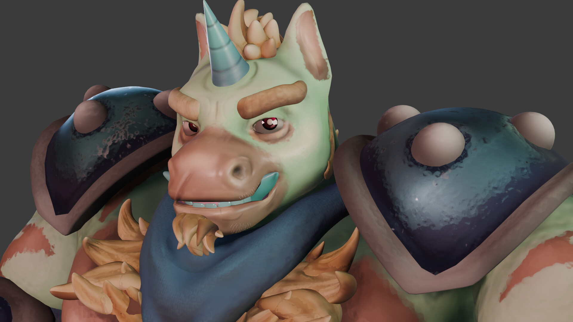 ArtStation - Unicorn Guard - Character Sculpt