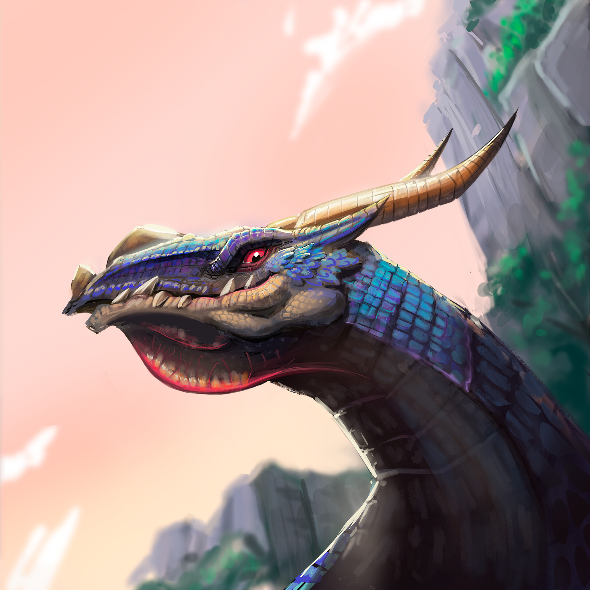 ArtStation - Dragon Study