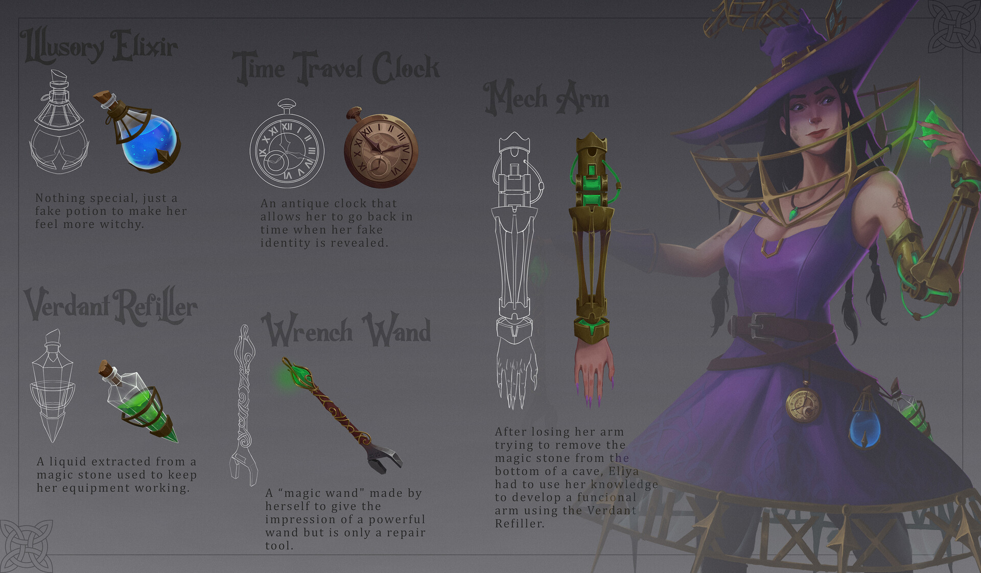 ArtStation - Ellya the Inventor