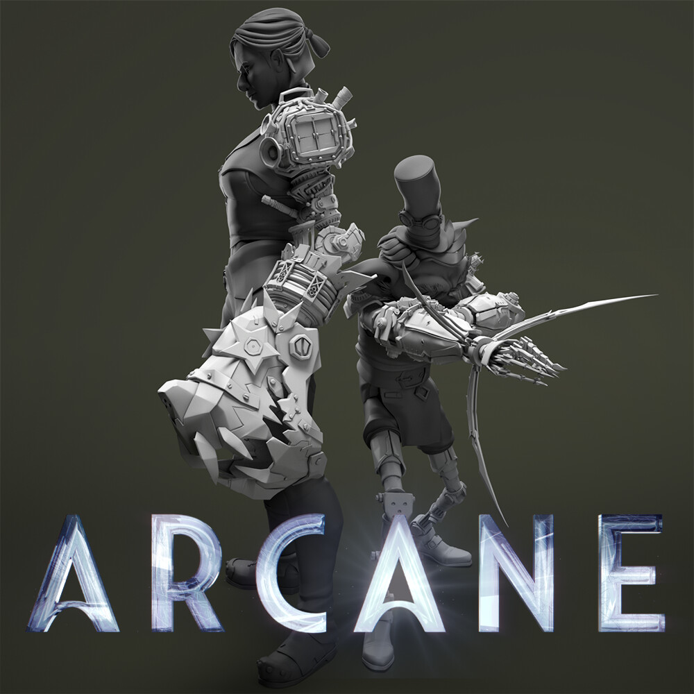 ArtStation - SEVIKA & SMEECH ROBOTIC ARMS - ARCANE S2