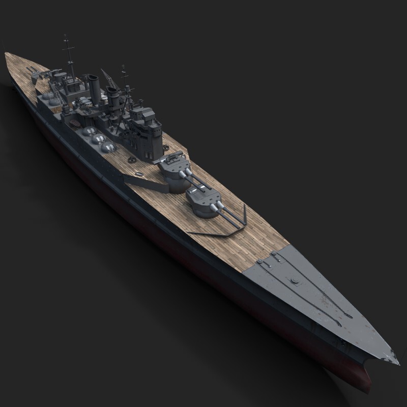 ArtStation - HMS Renown 1944