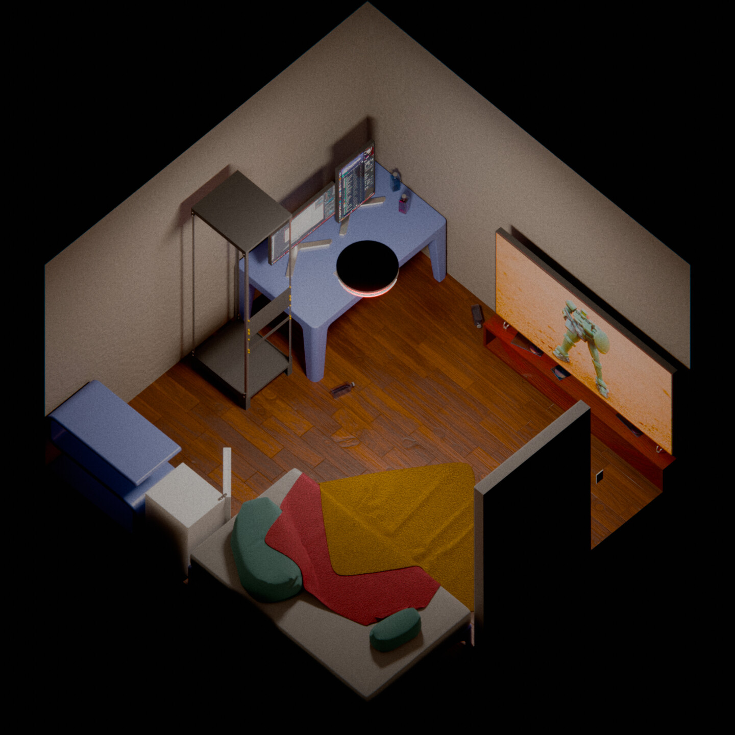 ArtStation - Bedroom Scene