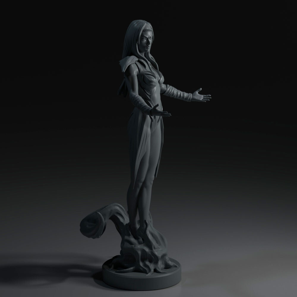 ArtStation - miniature female
