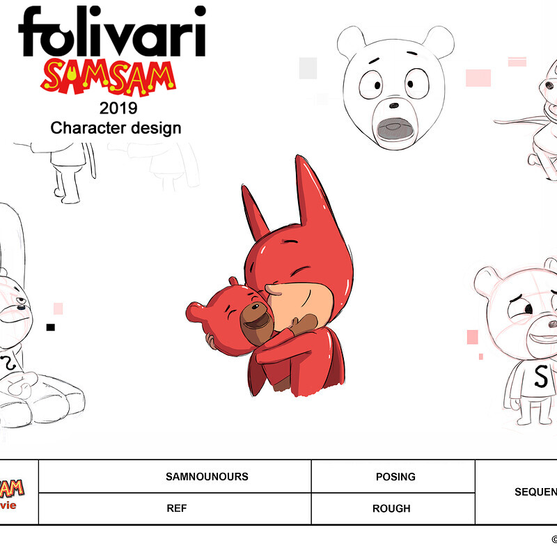 ArtStation - SAMSAM//Character design