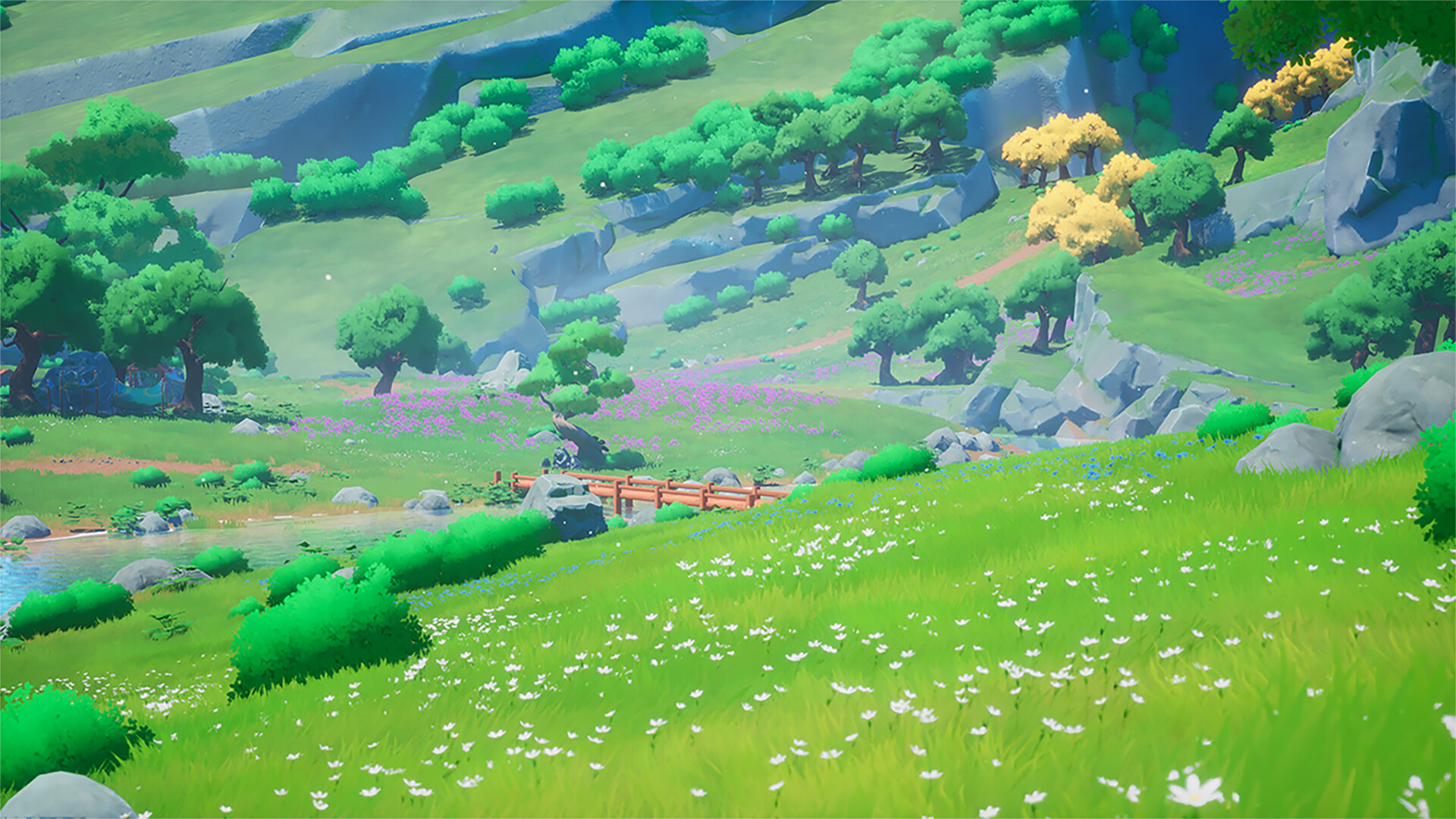 ArtStation - ZenScape - Wild Lands Stylized Nature