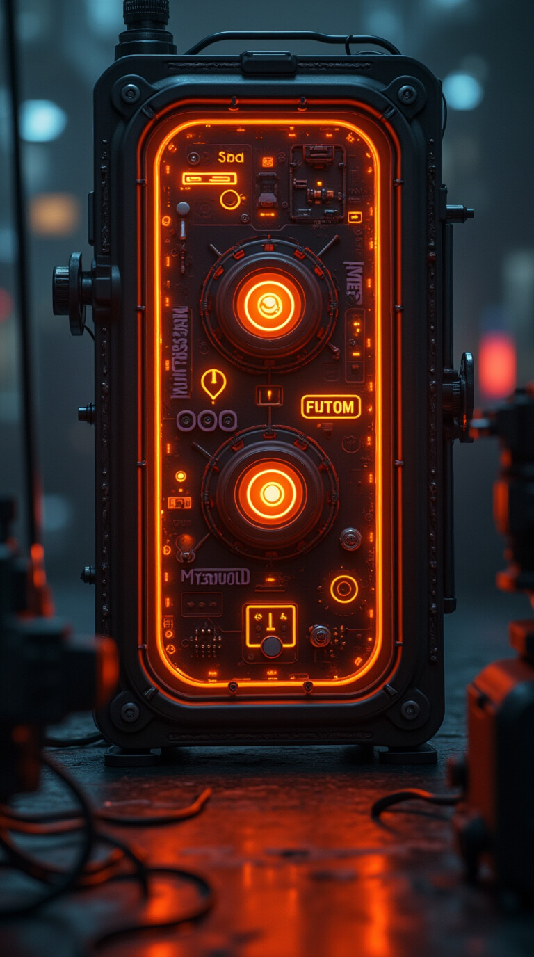 ArtStation - Cyberpunk Device Concept