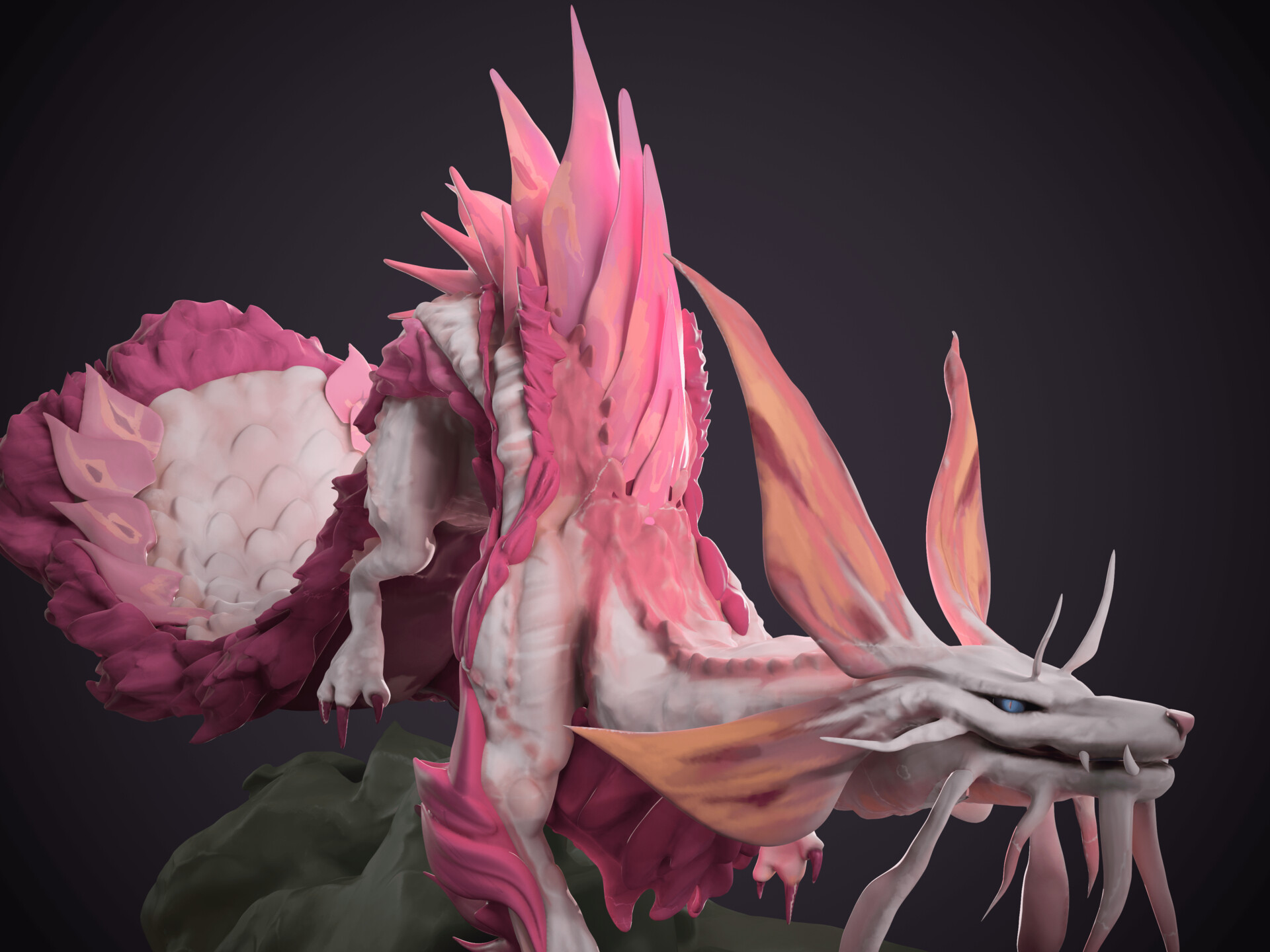 ArtStation - Handpainted Mizutsune