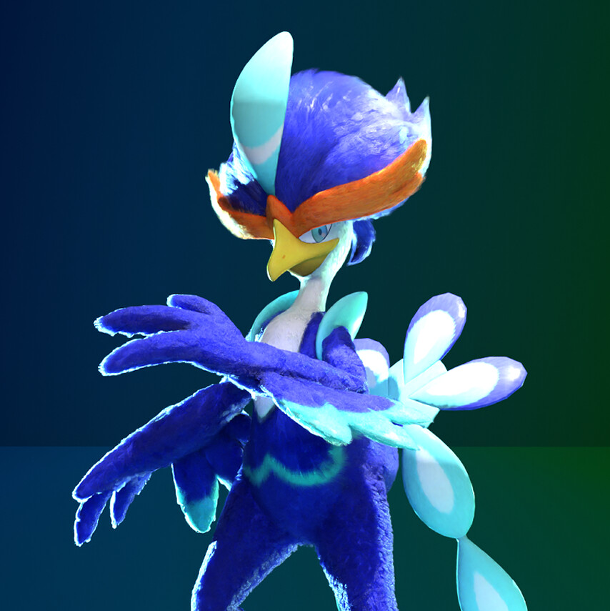 ArtStation - Quaquaval and Meowscarada Idle animation - Pokémon