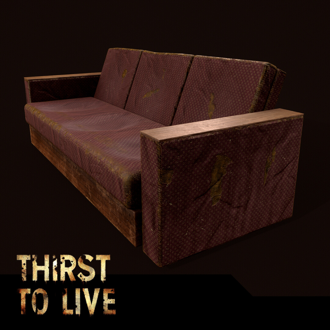 ArtStation - Soviet Sofa