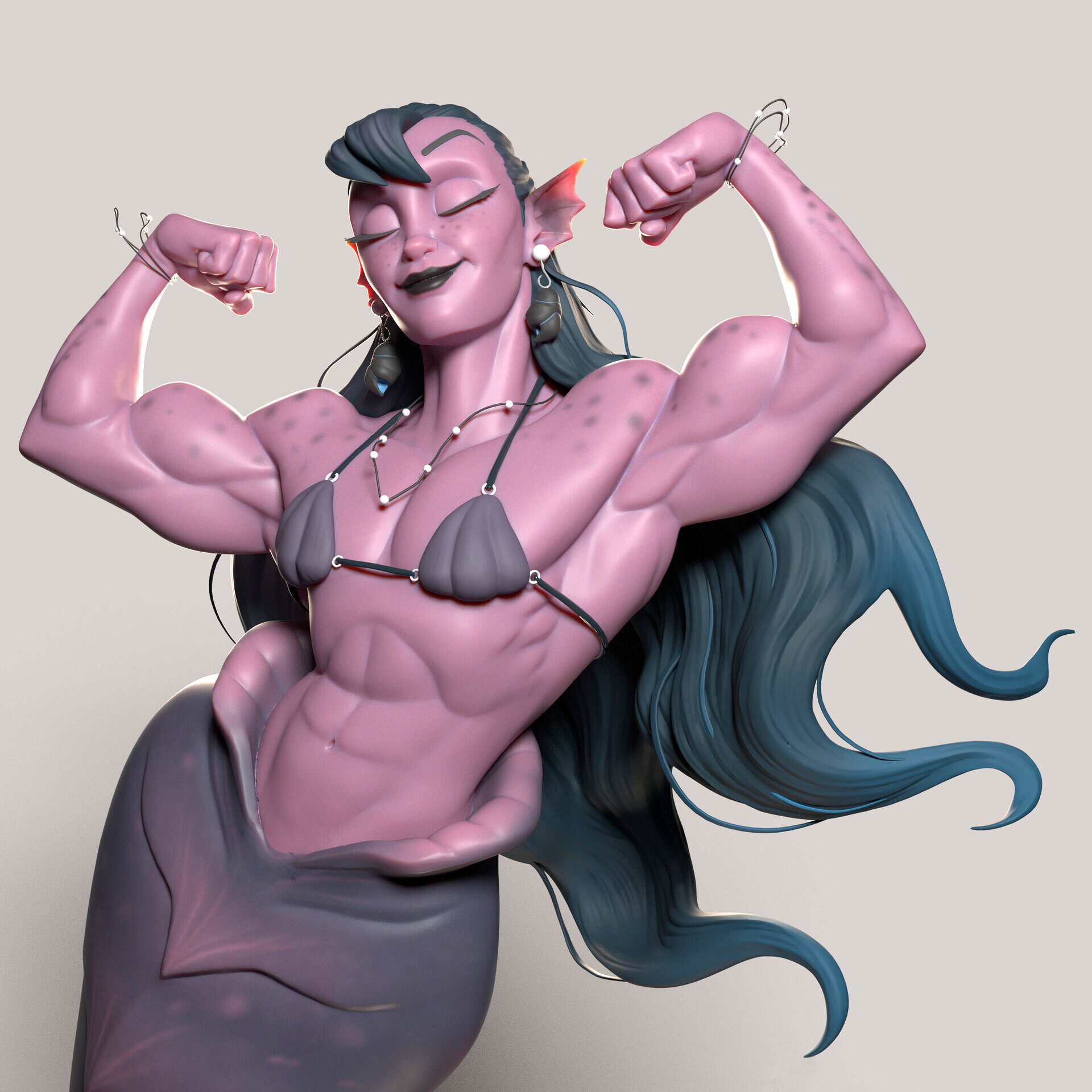 ArtStation - Buff Mermaid