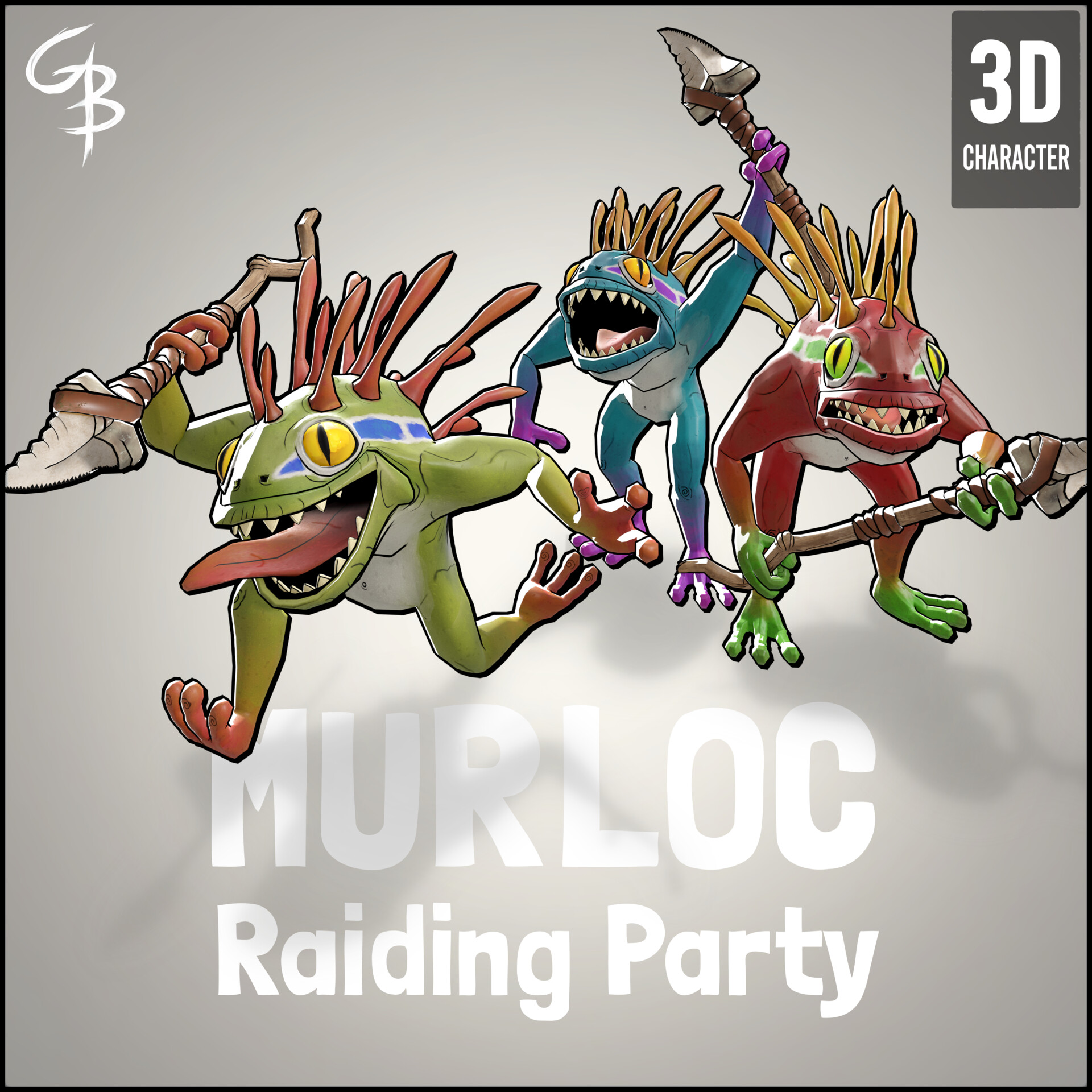 ArtStation - Murloc Raiding Party