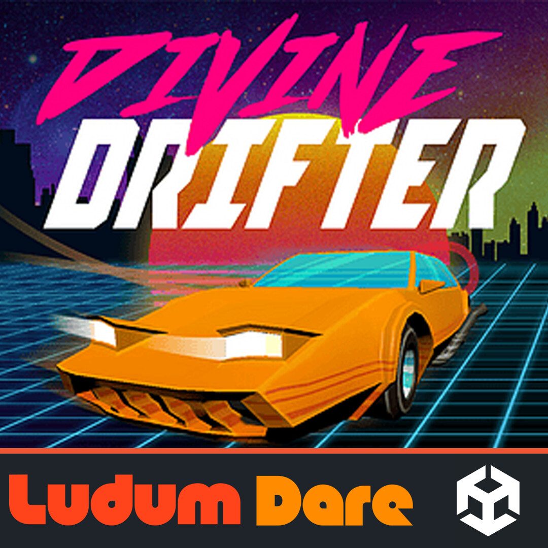 ArtStation - Divine Drifter | Ludum Dare 47 Game Jam