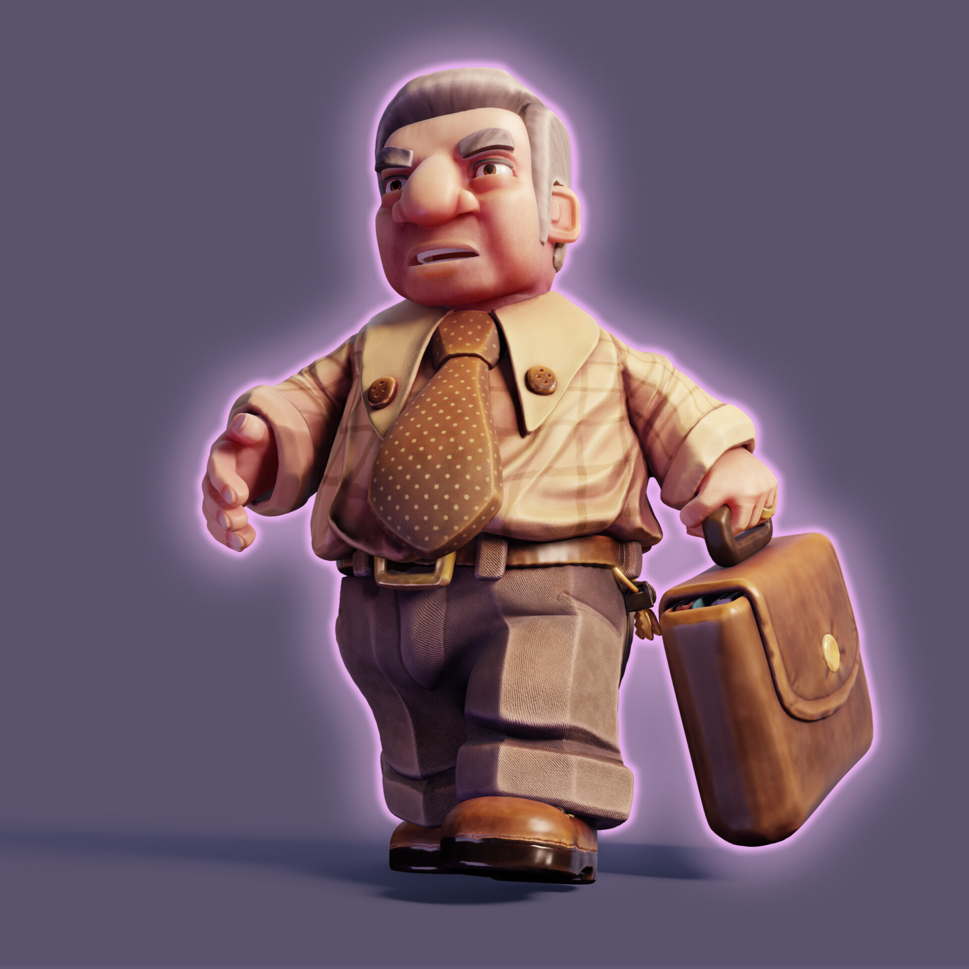 ArtStation - ROBERT_ 3D Character_ Stylized_ Game Ready