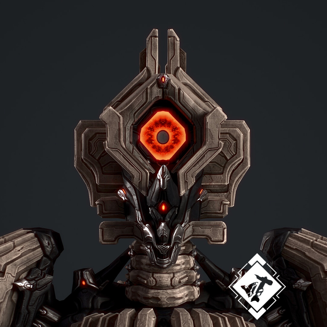 ArtStation - Qorvex Stellarator Alt Helmet