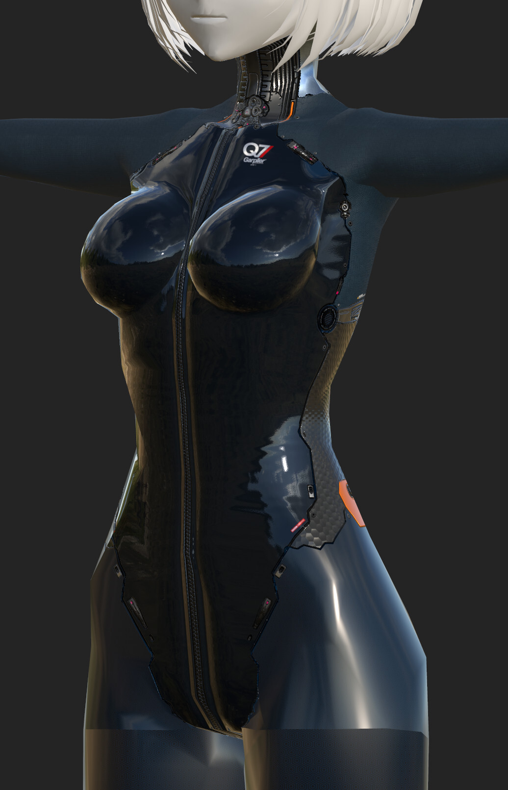 ArtStation - Bodysuit Textures for VRChat / VRoid