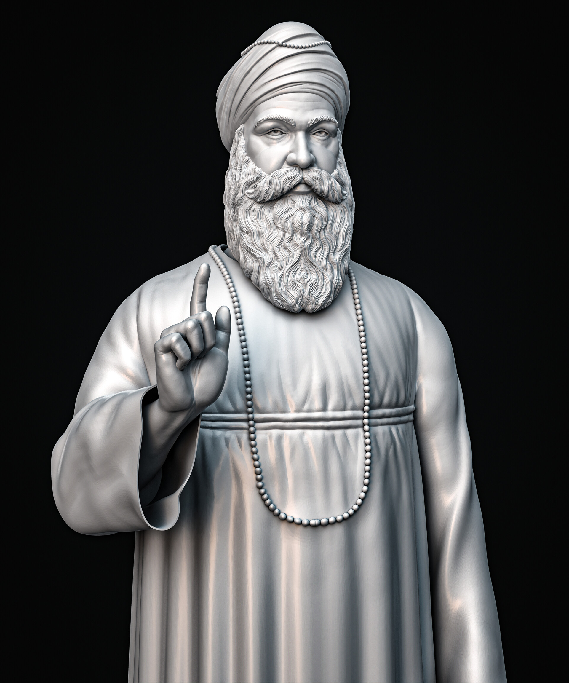 ArtStation - Guru Nanak Dev