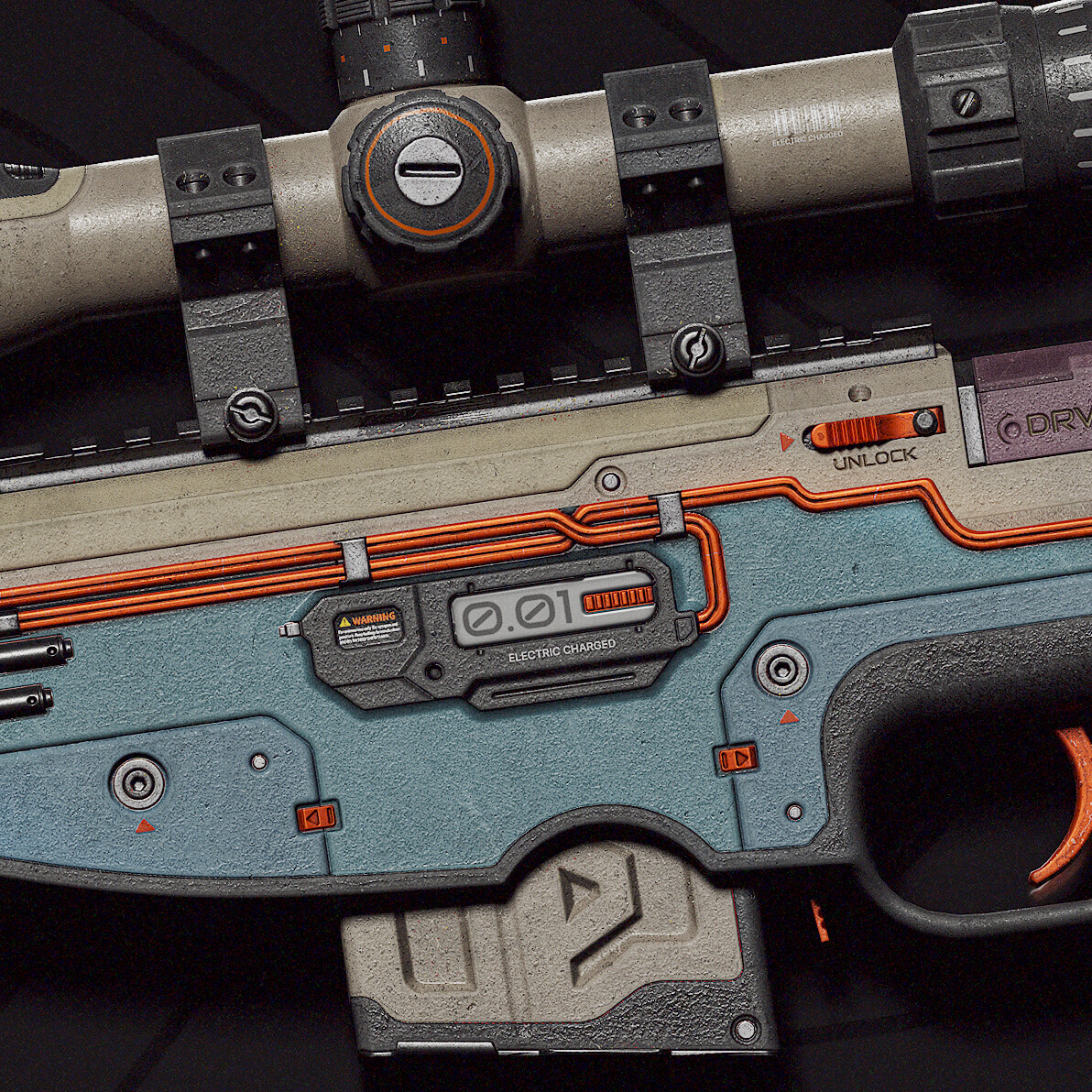 ArtStation - AWP | Pulse Fire