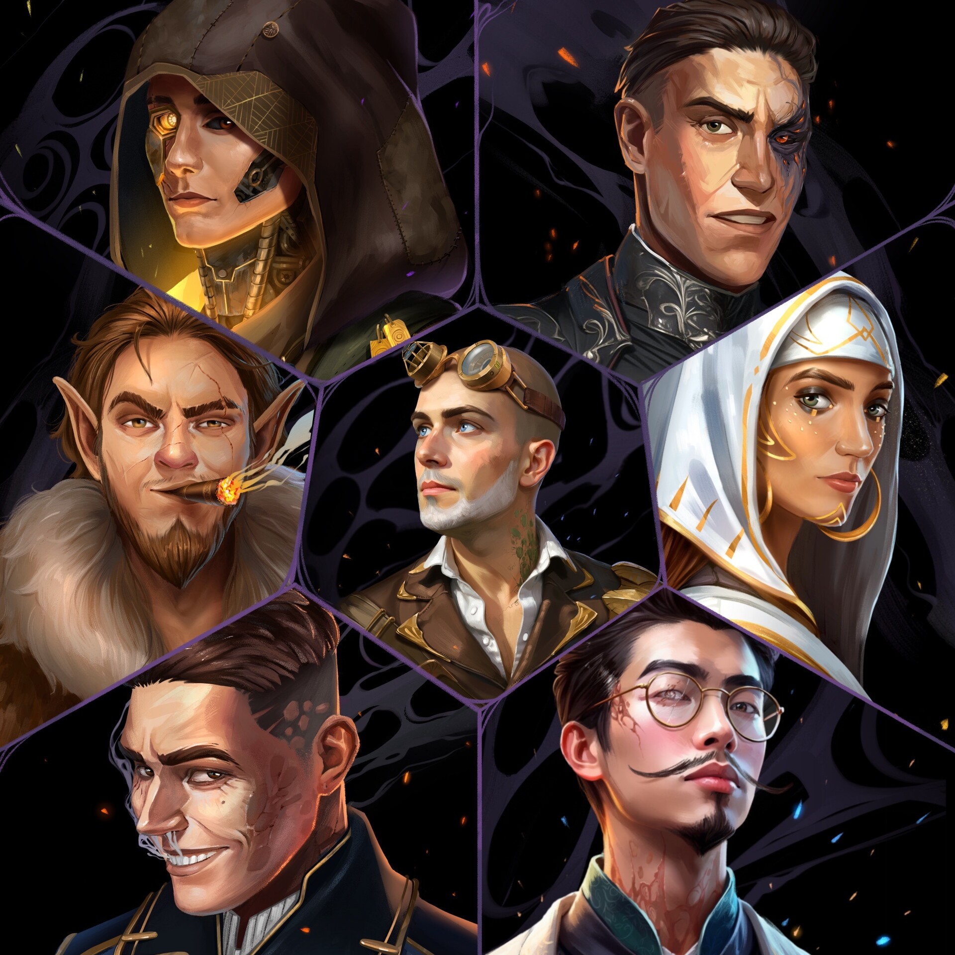 ArtStation - Characters 2A postproduction