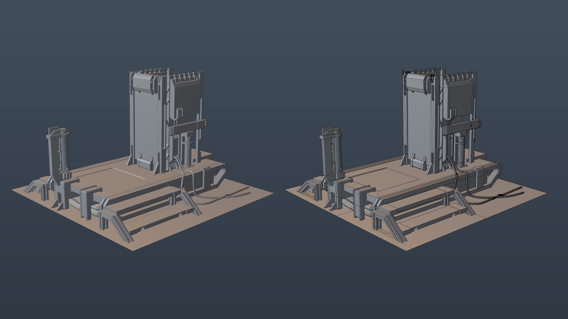 ArtStation - Modeling practice_2