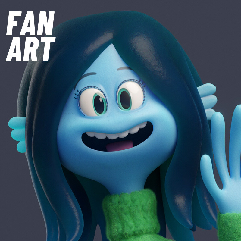 ArtStation - Ruby Gillman - Fan Art