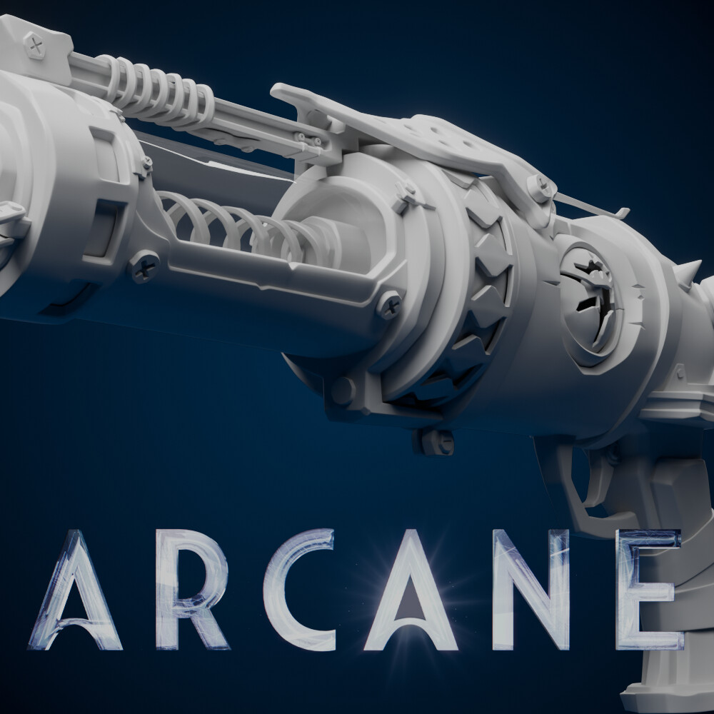 ArtStation - Arcane - Jinx's gun II