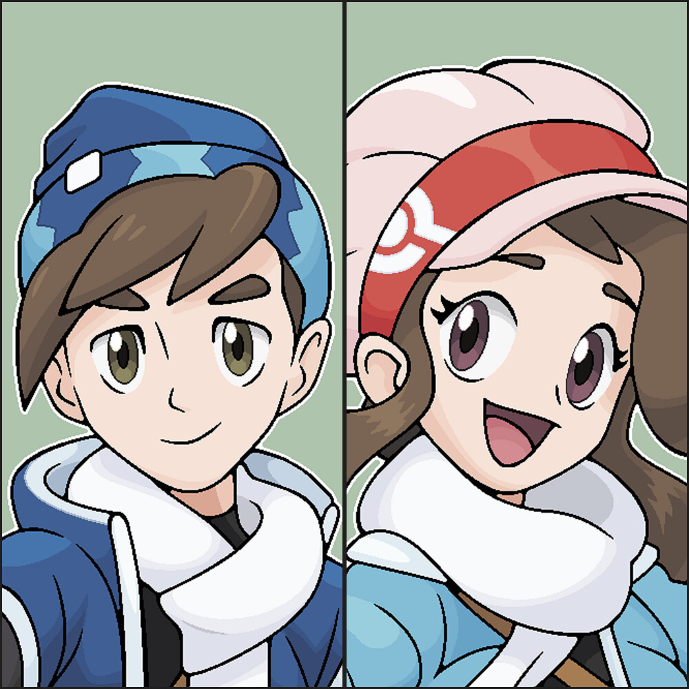 ArtStation - FAKEMON - The Players Protagonists