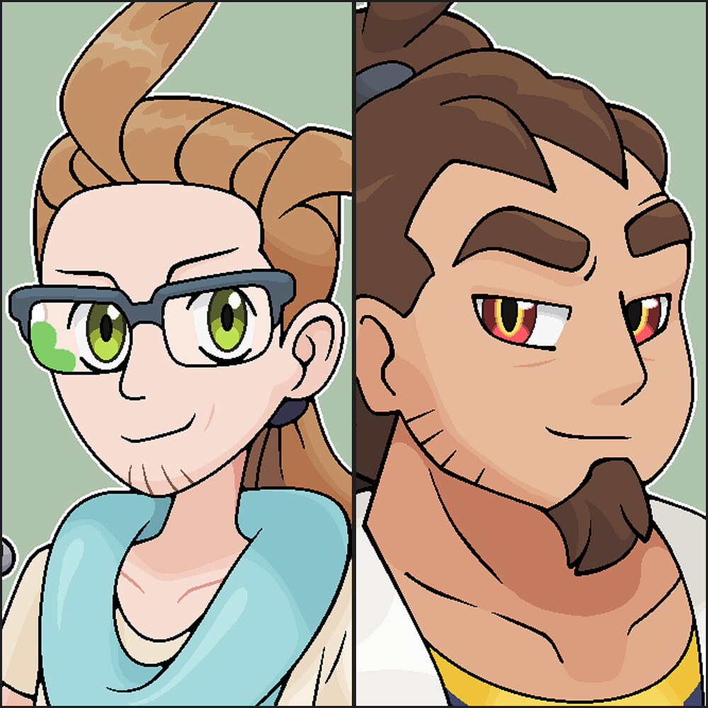 ArtStation - FAKEMON - The Professor and the Artist