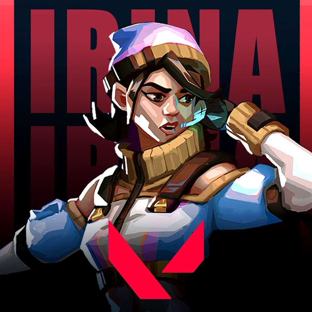 ArtStation - Irina Valorant Fan character