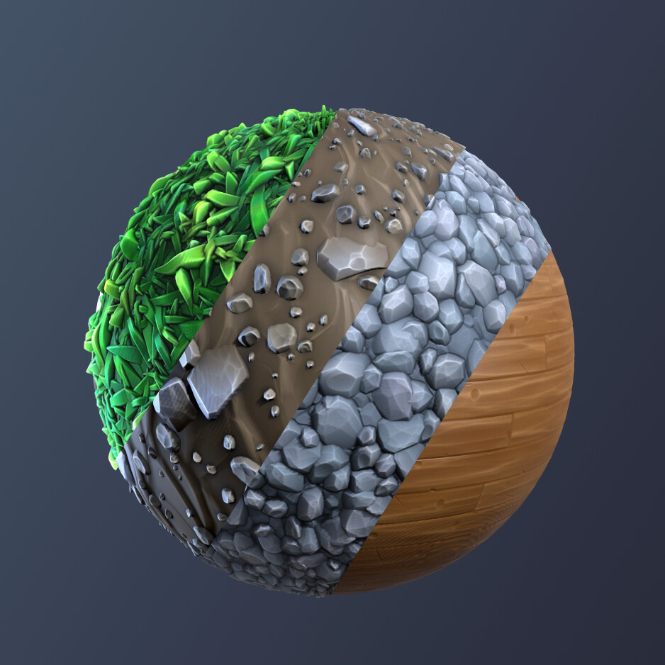 ArtStation - Procedural stylized textures