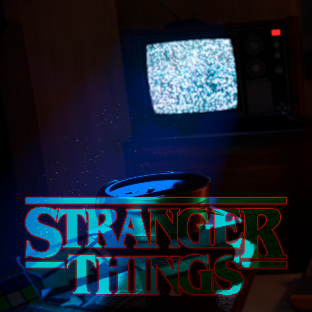 ArtStation - Mike's Basement (Stranger Things)