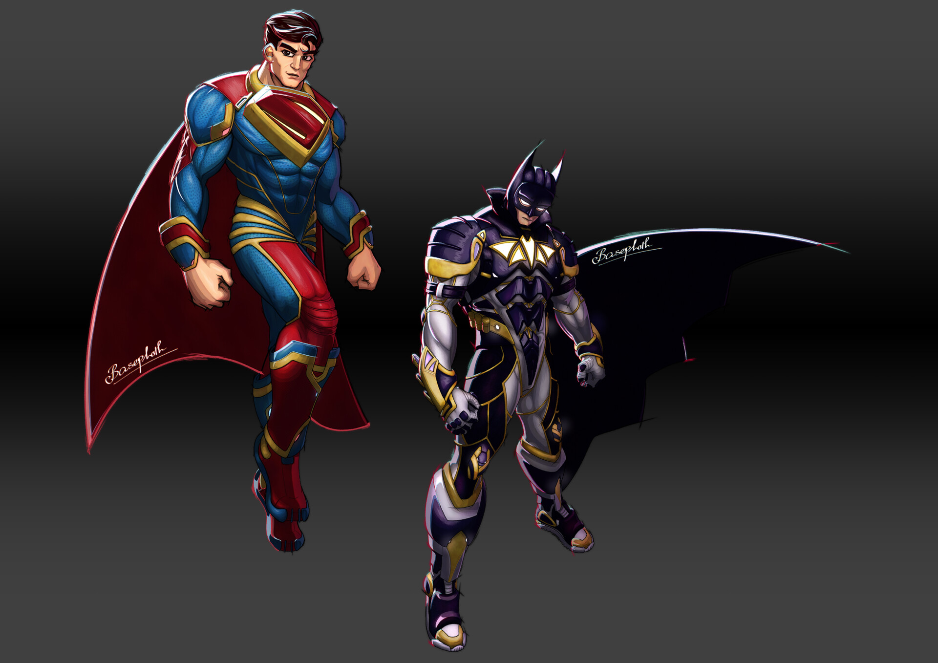 ArtStation - DC characters in Marvel Rivals' style! (1)