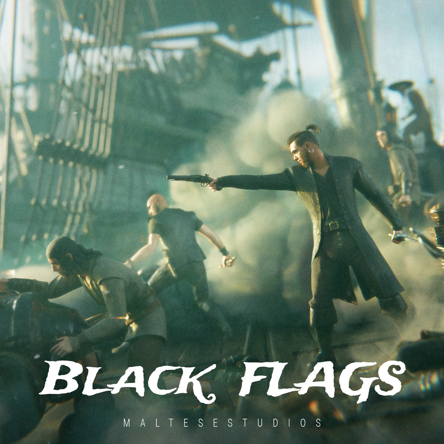 ArtStation - Black Flags Kitbash