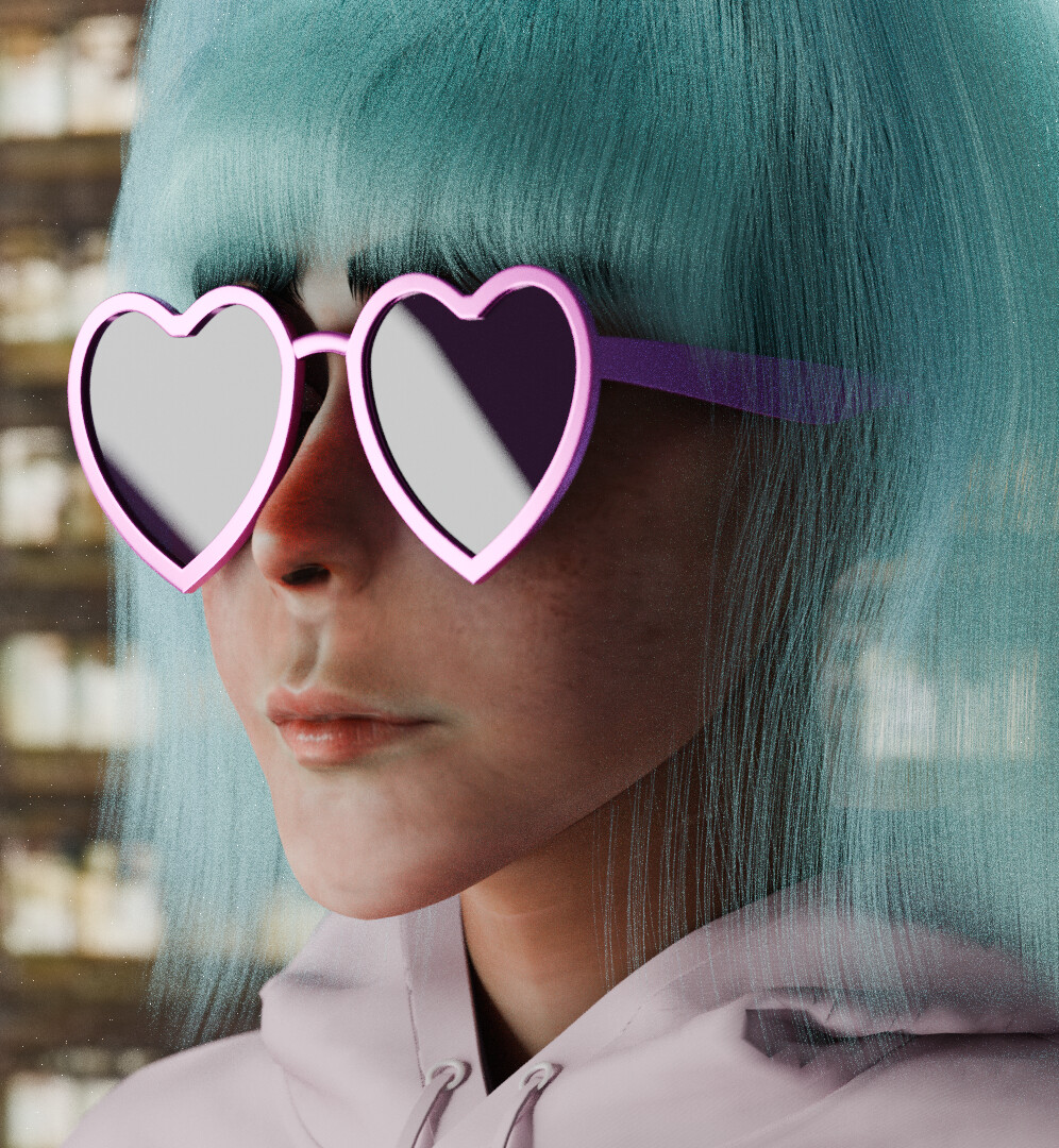 ArtStation - Realistic 3d female character