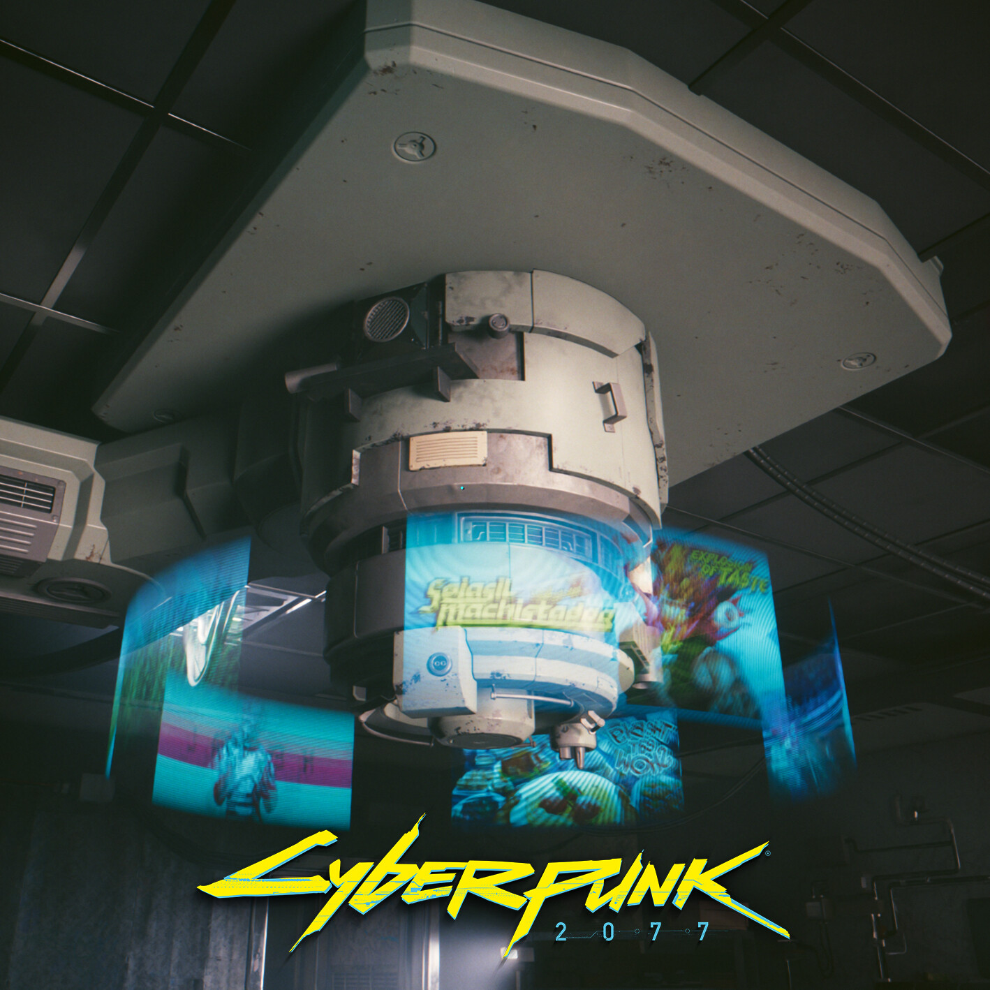 ArtStation - Cyberpunk 2077 - Braindance machine with modular ...