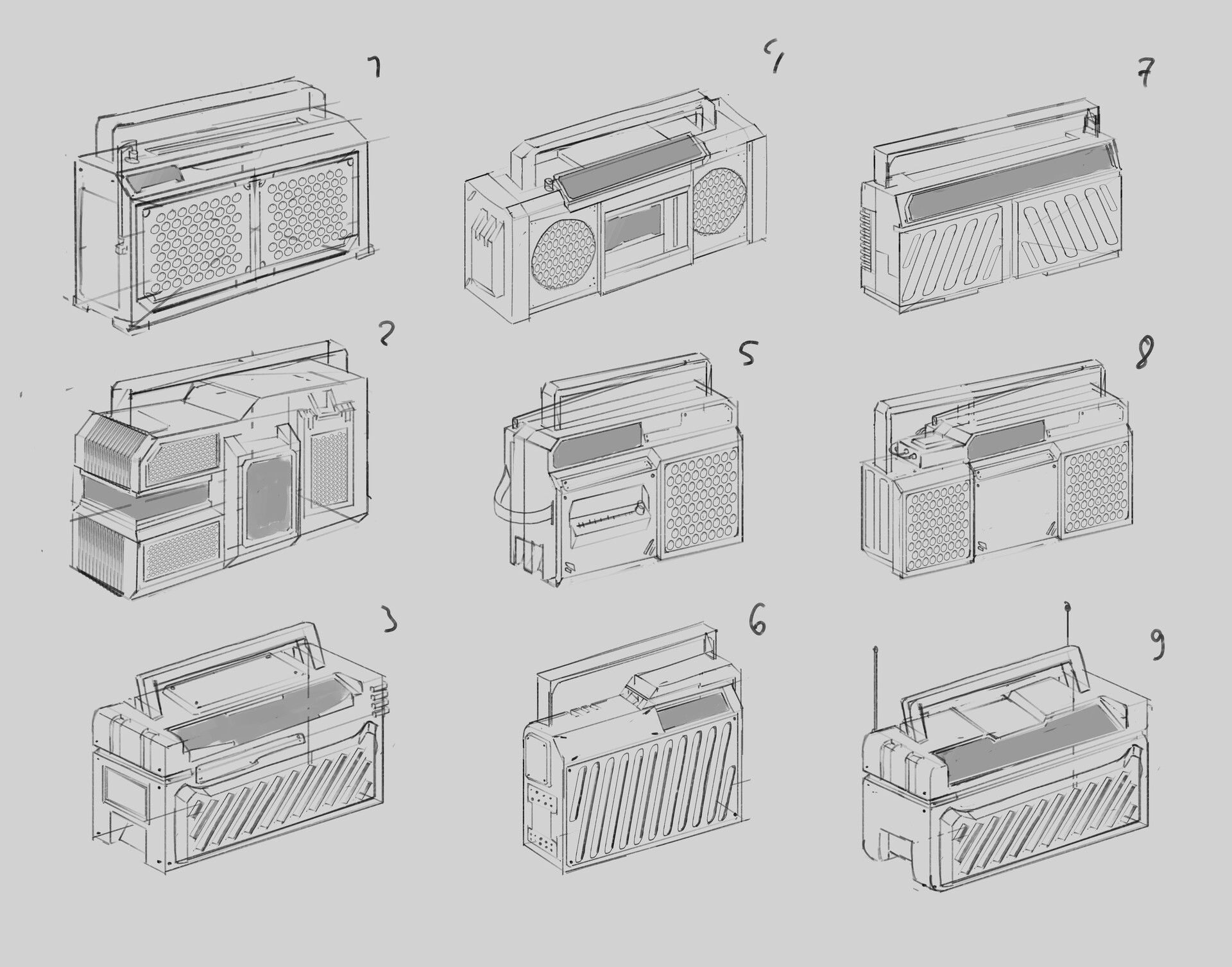 ArtStation - Cyberpunk Radio