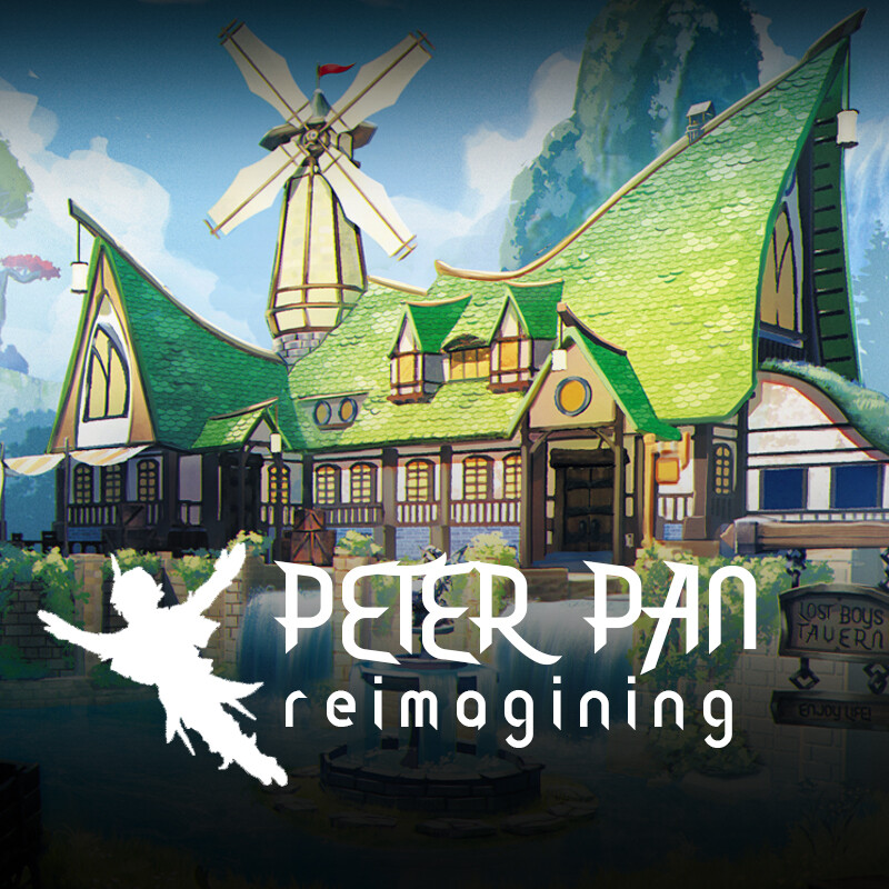 ArtStation - [PETER PAN REIMAGINING] Tavern of Lost Boys