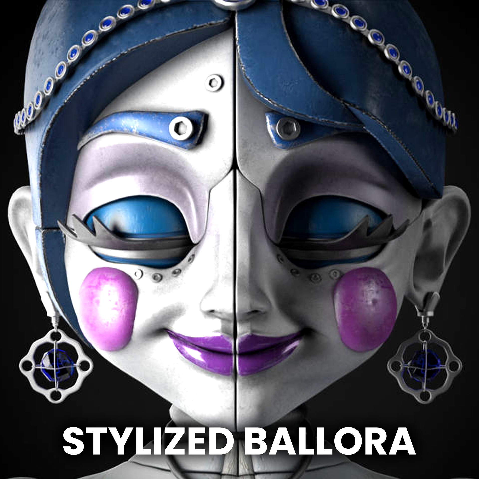 ArtStation - Ballora Sister Location Own Design
