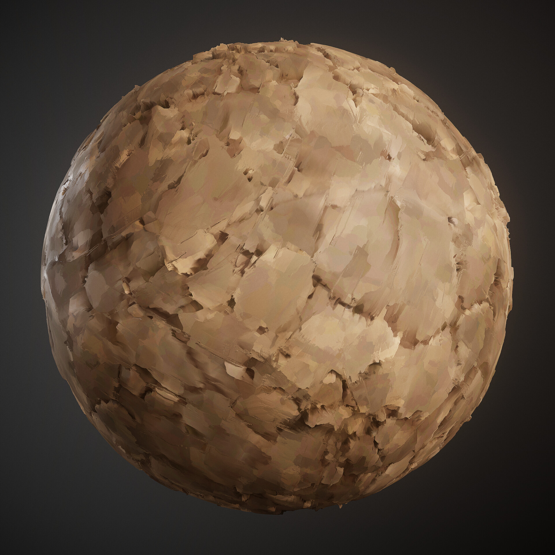 ArtStation - Hand Painted Dry Soil