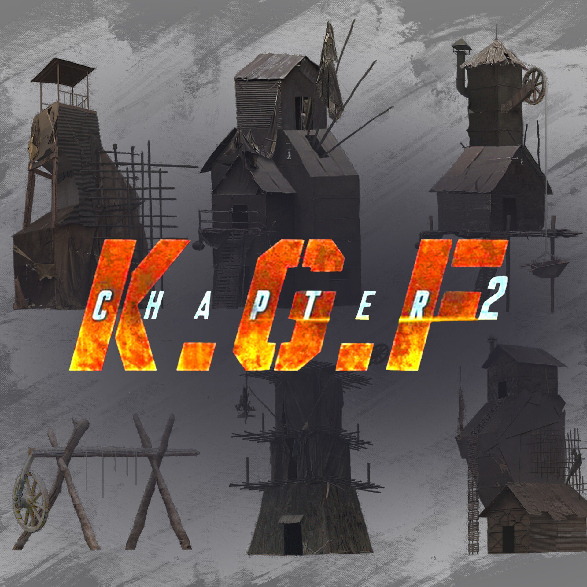 ArtStation - KGF chapter 2 huts design