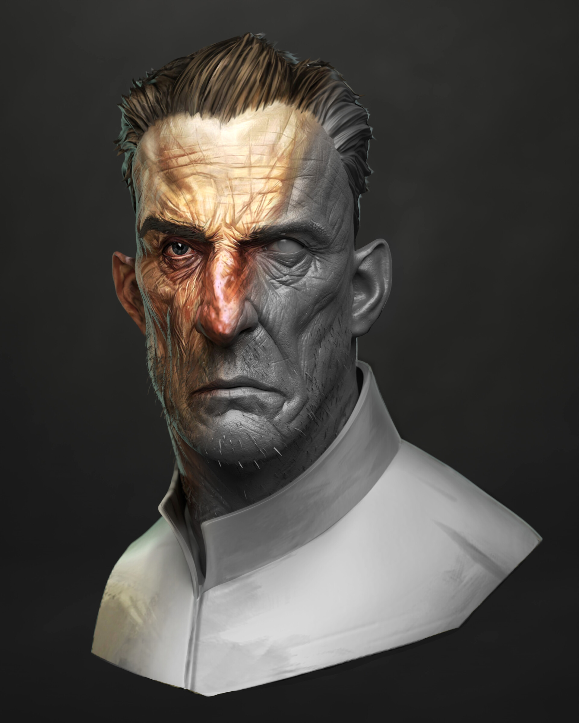 ArtStation - Dishonered 2 - Cedric Peyravernay 3D Study