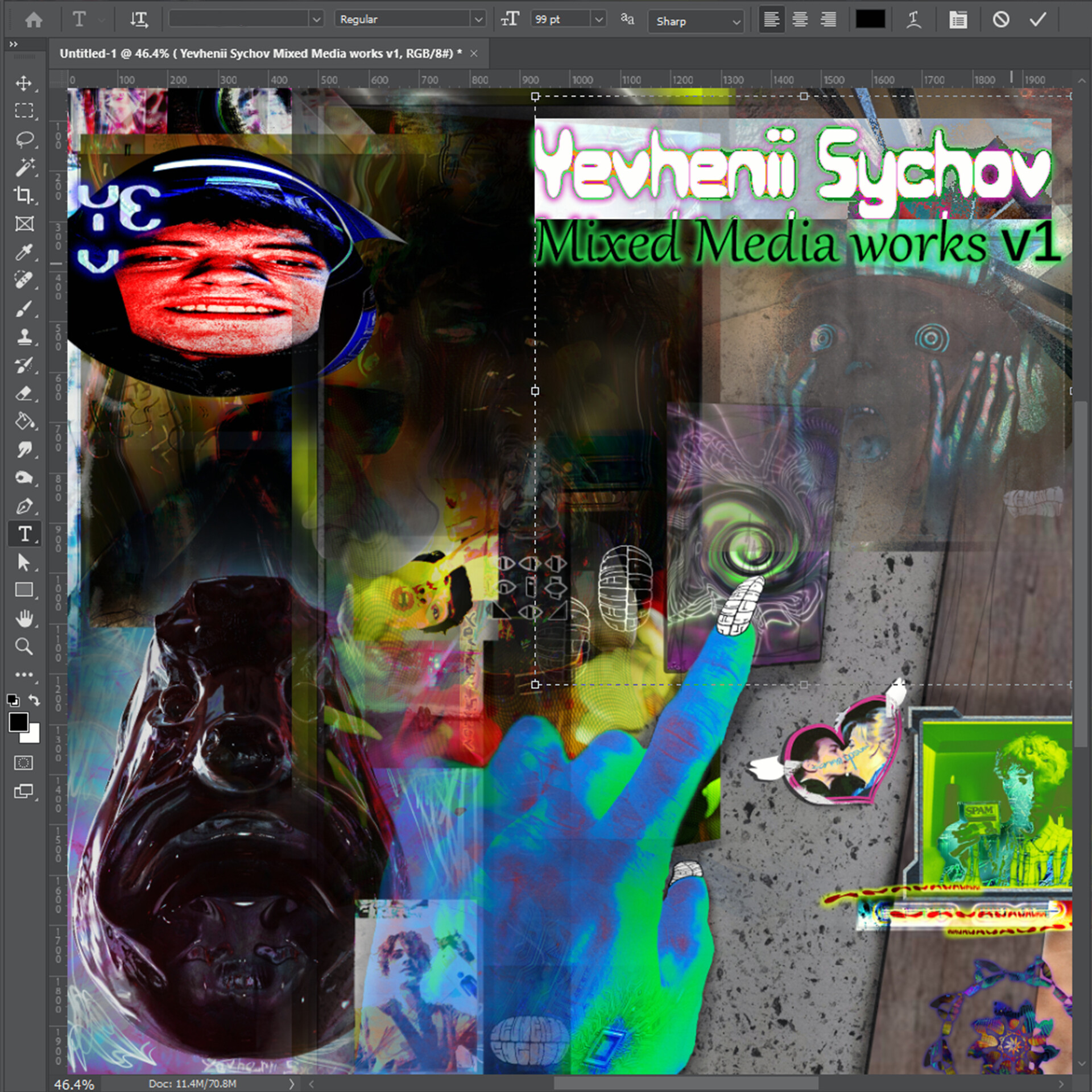 ArtStation - Yevhenii Sychov Mixed Media Works v1